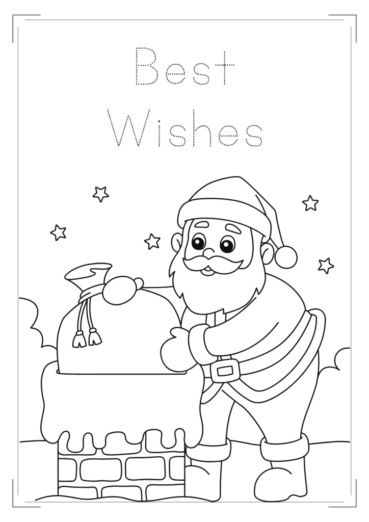 Christmas and Winter Coloring Worksheets for Child Development - Sllearning